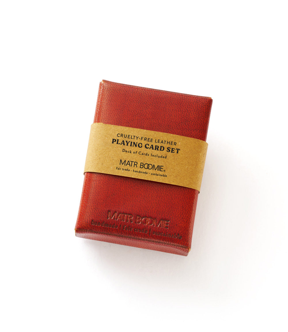 Embossed Leather Playing Cards Set – Better World Bio