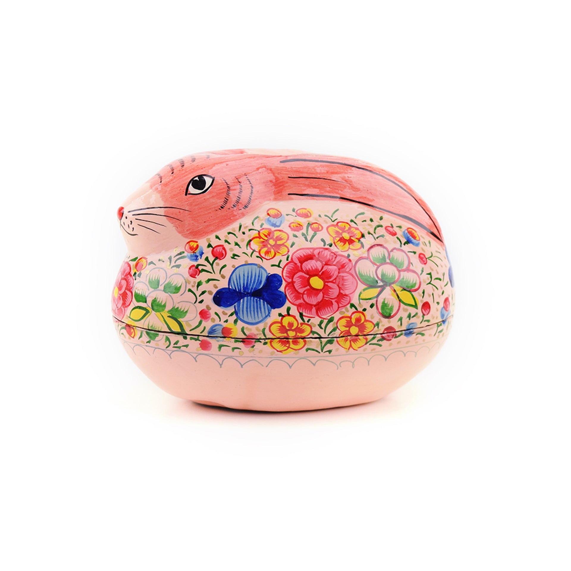Pink Papier-mâché Bunny Box – Better World Bio