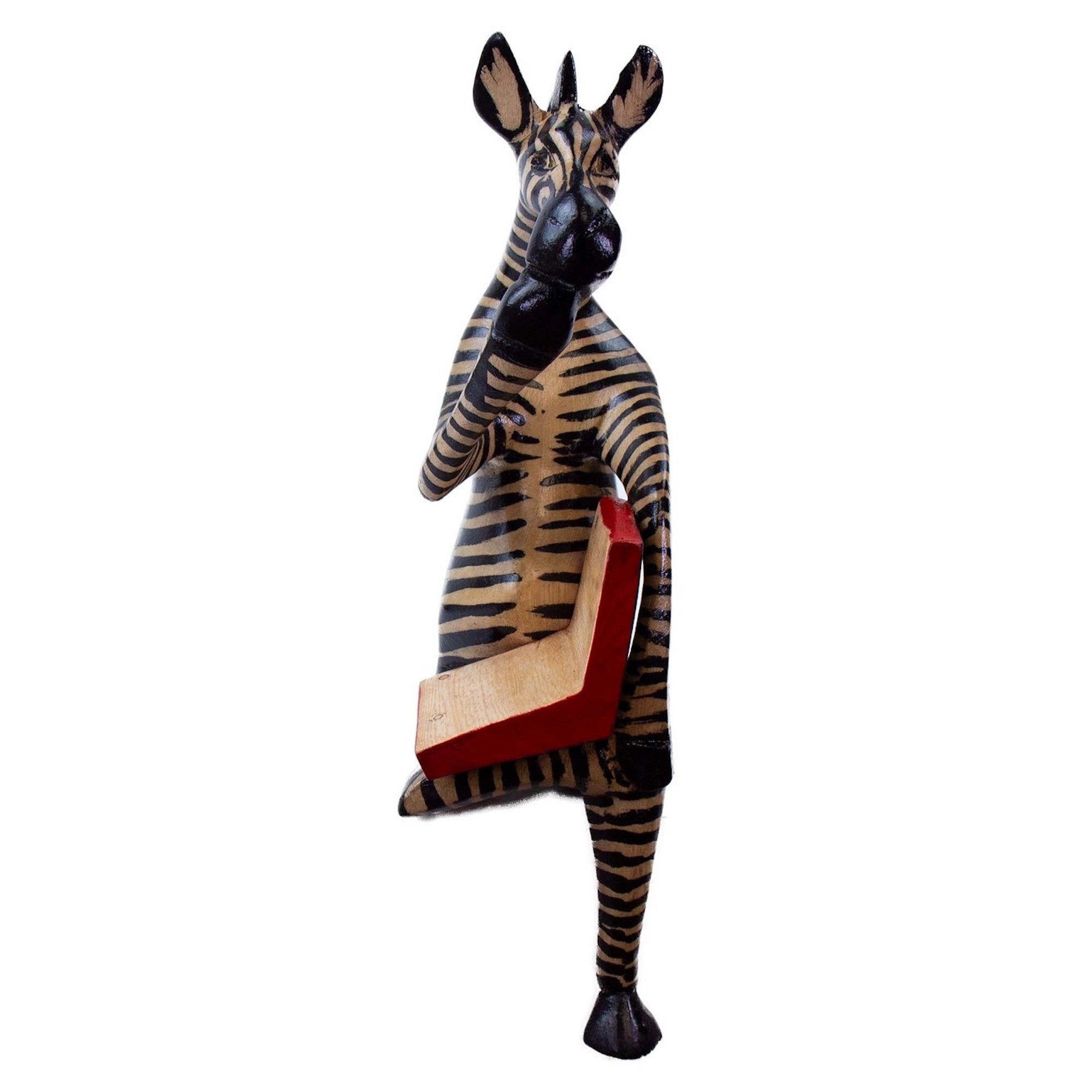 Thinking Zebra Wooden Shelf Sitter – Better World Bio